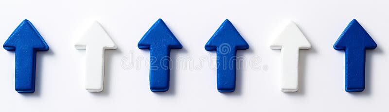 Various Mouse Click Effects with White Cursor Arrows. Stock Photo ...