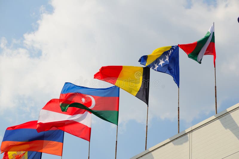 Various National Flags Picture. Image: 6327544