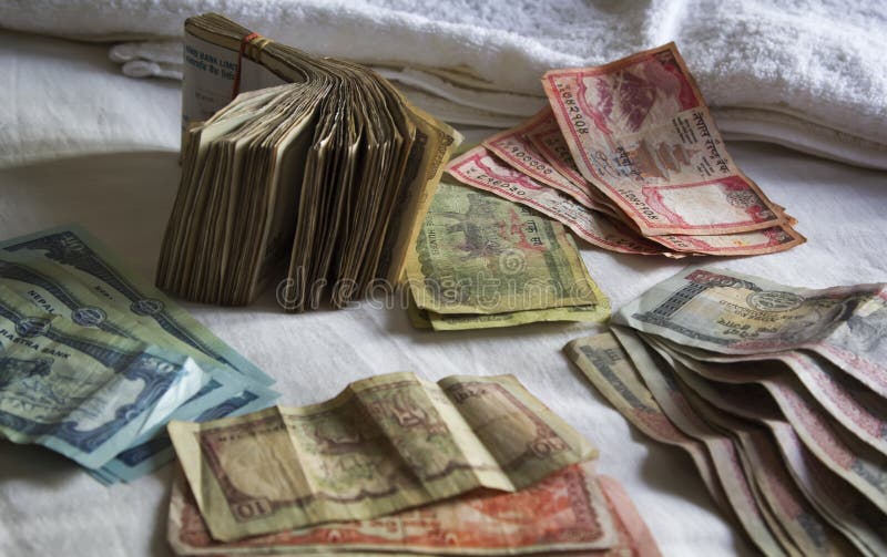Nepalese Rupees stock image. Image of bill, contest, market - 1032021