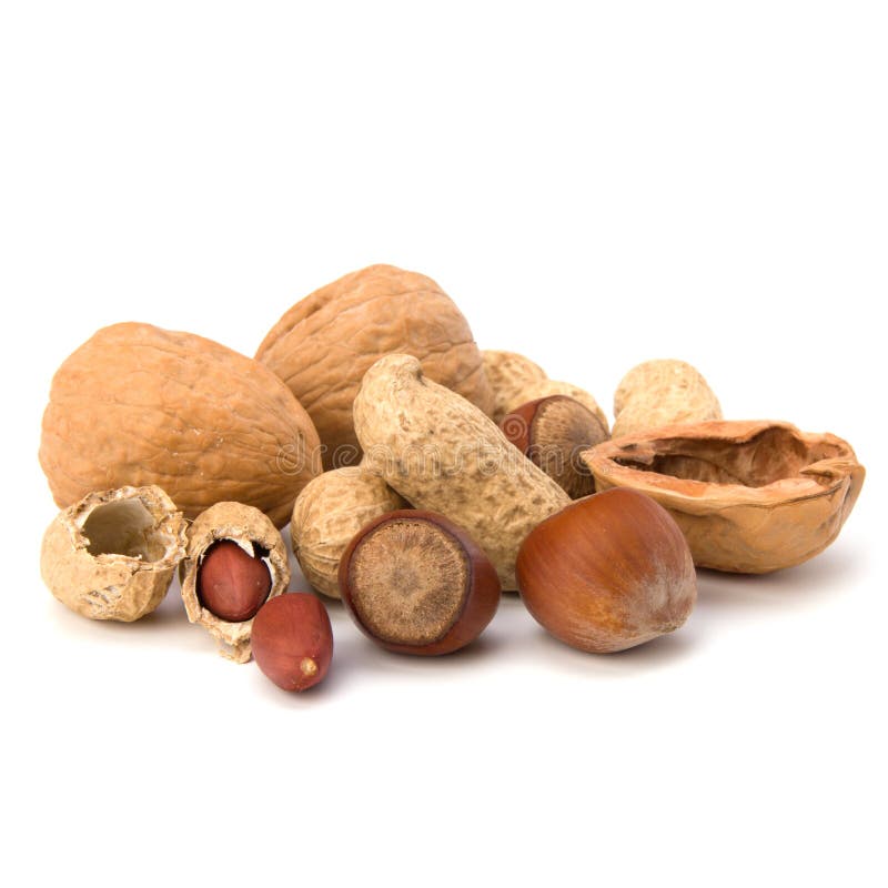Various nuts mix stock image. Image of group, healthy - 34283425
