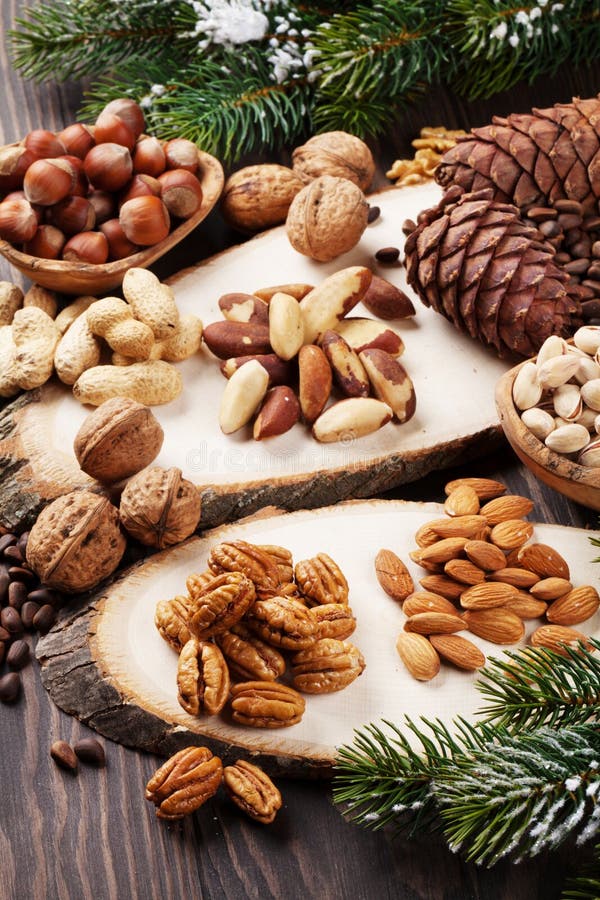 Various nuts stock photo. Image of details, extreme, glove - 1881416