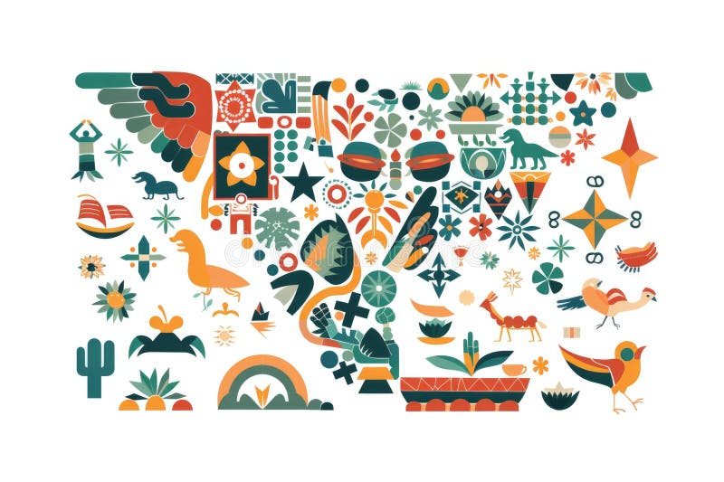 Various Objects on a Clean White Surface, Versatile for Multiple Uses ...