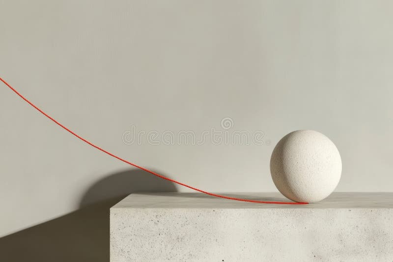 Various Objects Made of Diverse Materials Arranged Vertically, Close-up ...