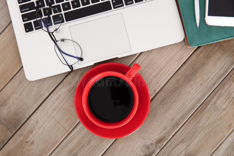 Various Office Items on the Table Editorial Stock Photo - Image of ...