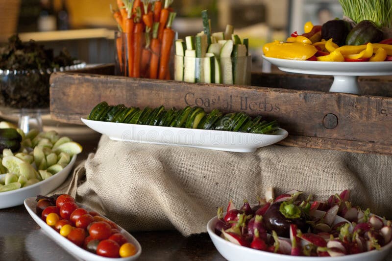 Various Organically Grown Vegetable Presentation Stock Image - Image of ...