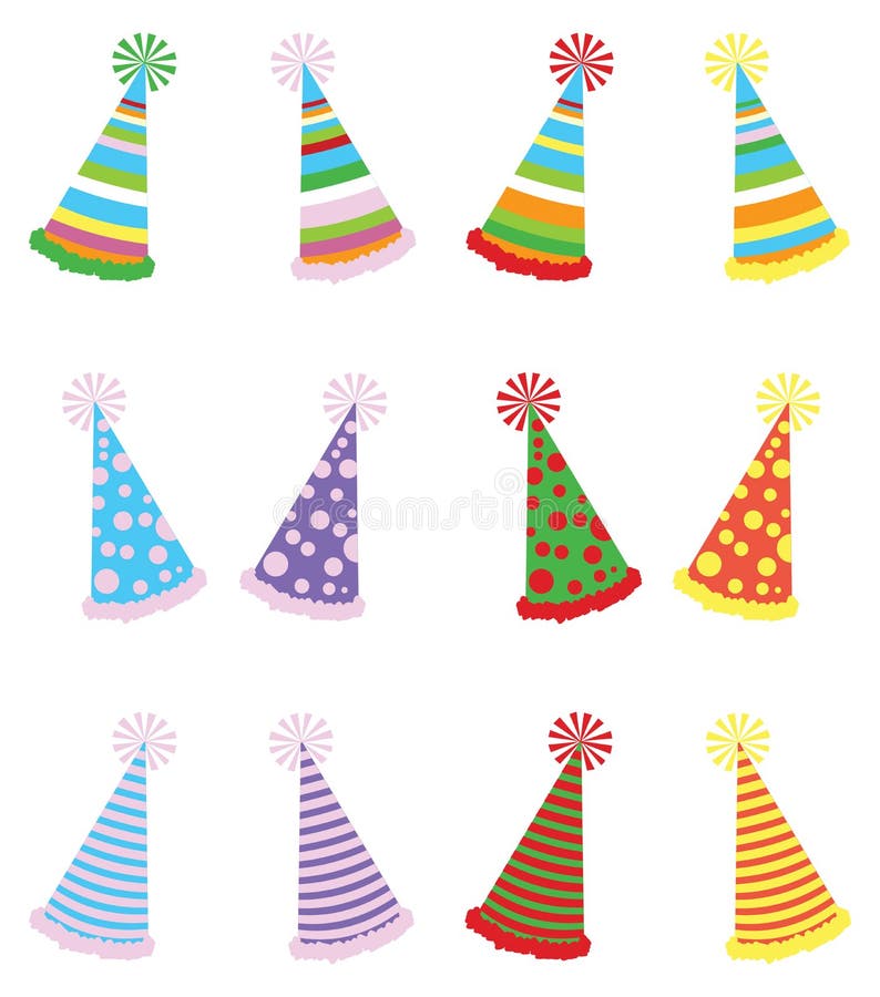 Party hat isolated stock photo. Image of aniversary, hats - 22416092