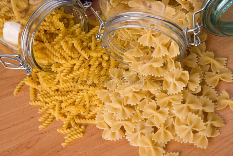 Various pasta stock photo. Image of curves, color, kitchen - 8063264