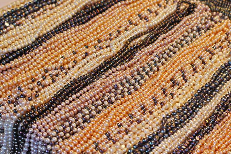 Various pearls stock photo. Image of fashion, jewel, lines - 39022916