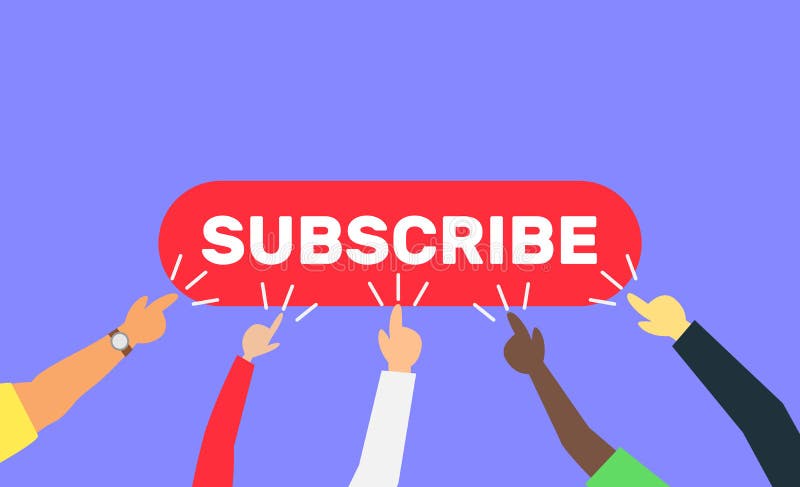 Click Subscribe Button Icon Vector in Flat Style Stock Vector ... Click Subscribe Button Icon Vector in Flat Style Stock Vector ...