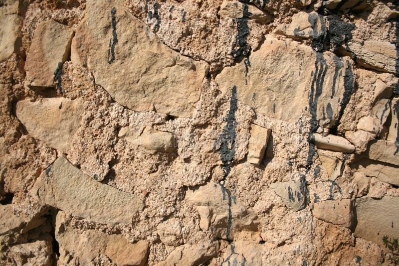 RUINS WALL TEXTURE stock image. Image of texture, closeup - 164119227