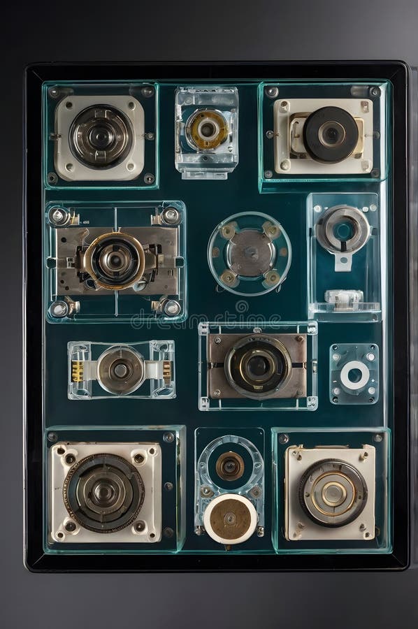 Various Physical Devices and Instruments Stock Illustration ...