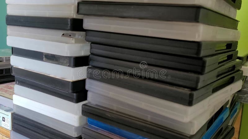 Film Covers in Physical DVD Format Stock Footage - Video of software ...