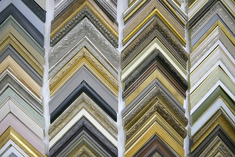 Various Picture Frames Samples Stock Image - Image of decoration ...
