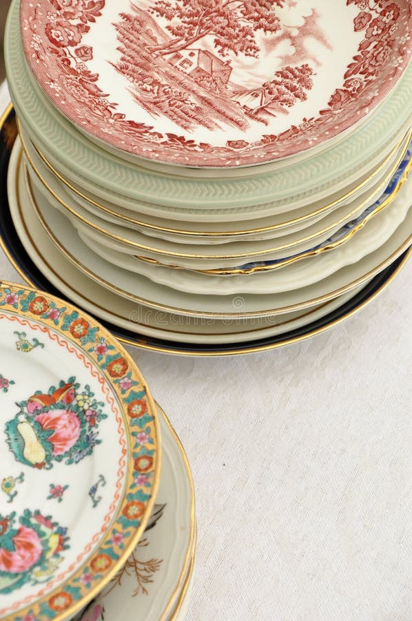 Various Plates stock image. Image of group, food, clean - 32275681
