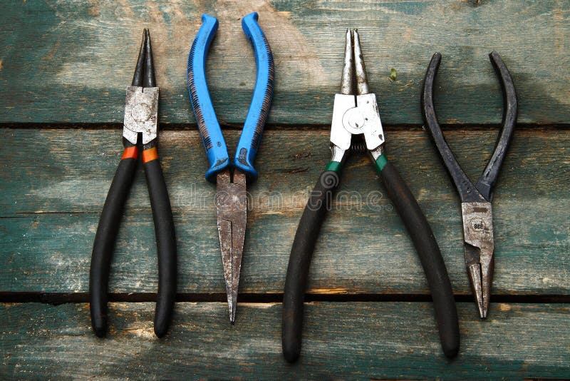 Various pliers stock image. Image of handwork, tools - 72184997