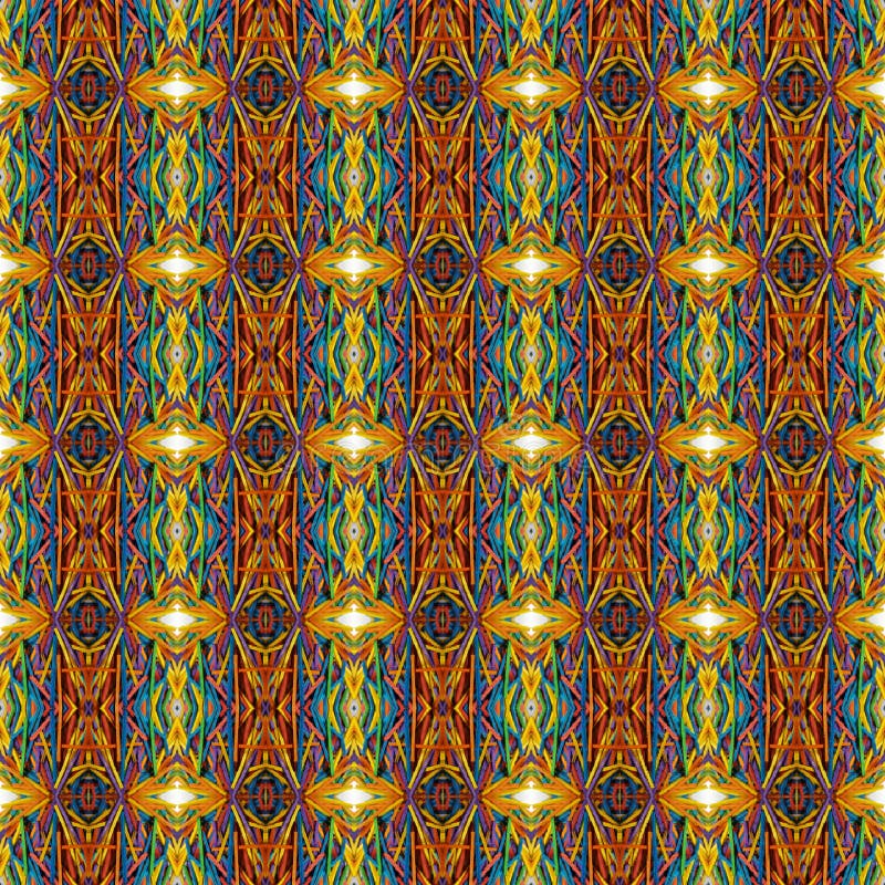 Various Polygons Spread from Side To Side Forming a Column-shaped ...