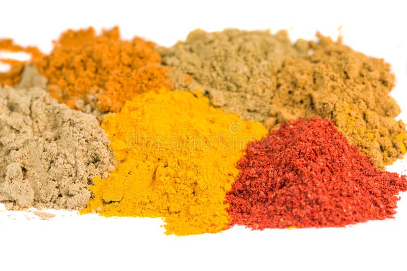 Various Powdered Spices III Stock Image - Image of kurma, chili: 30945127