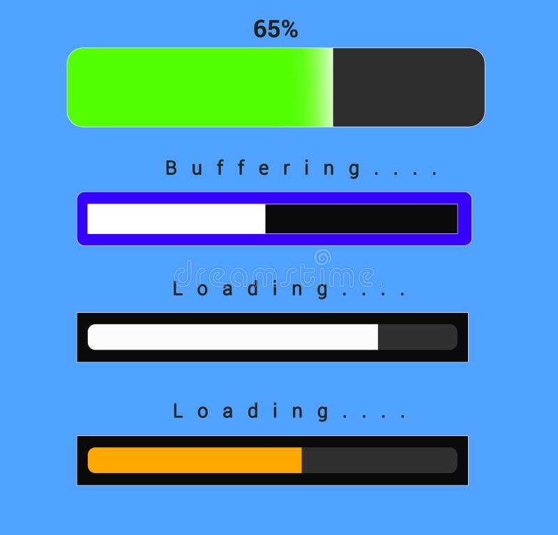 Buffering Bars Stock Illustrations – 84 Buffering Bars Stock ...