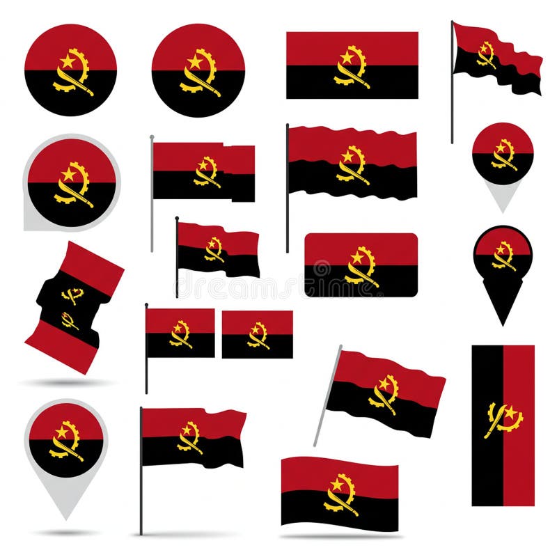 Standard Flag Representations Stock Illustrations – 14 Standard Flag ...