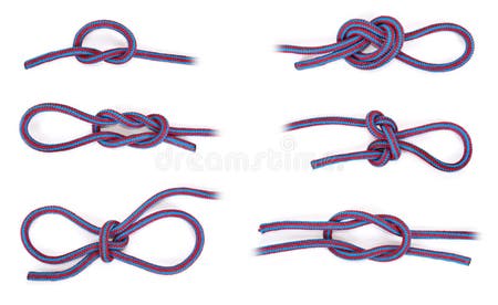 Various rope knots stock photo. Image of rope, crooked - 31053982