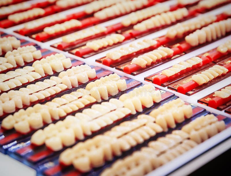 Various Samples of Dental Implants Stock Photo - Image of equipment ...