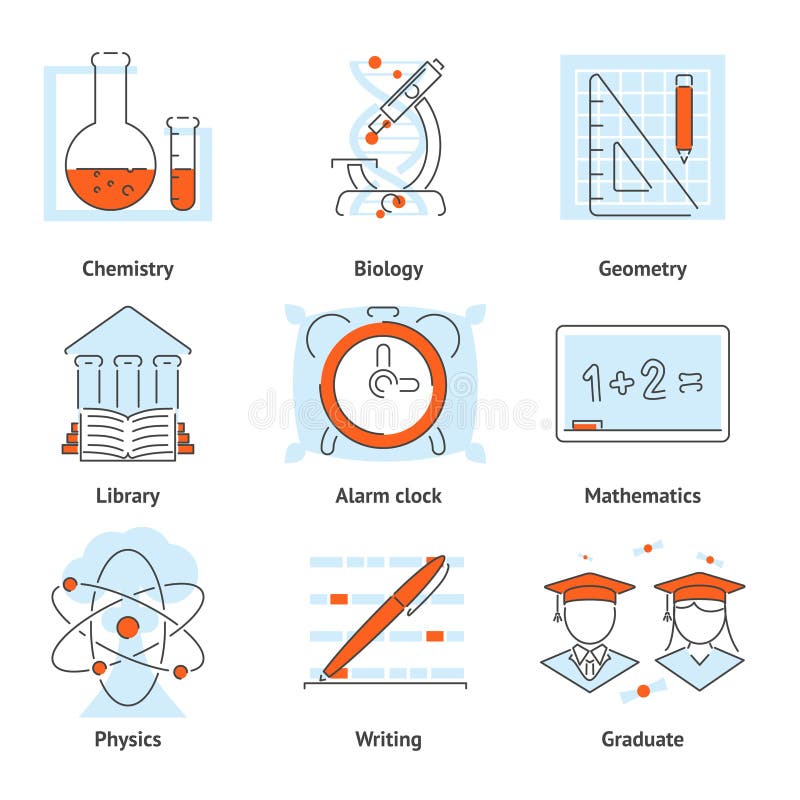 School Physics Teacher in Audience. Vector Flat Stock Vector ...