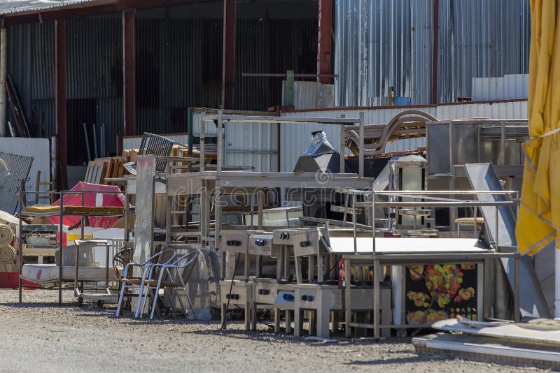 Various Scraps and Materials Collected are Sold As Second Hand ...