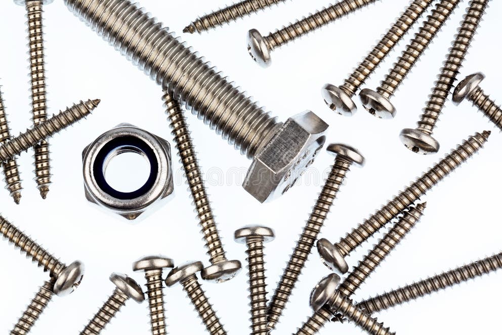 Various screws stock photo. Image of crafts, together - 46917632