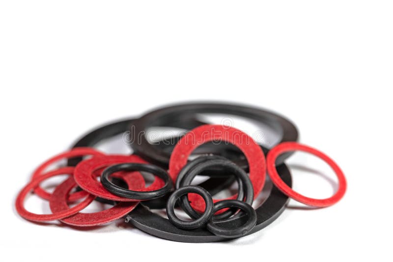 Various sealing rings stock image. Image of rubber, doityourself ...