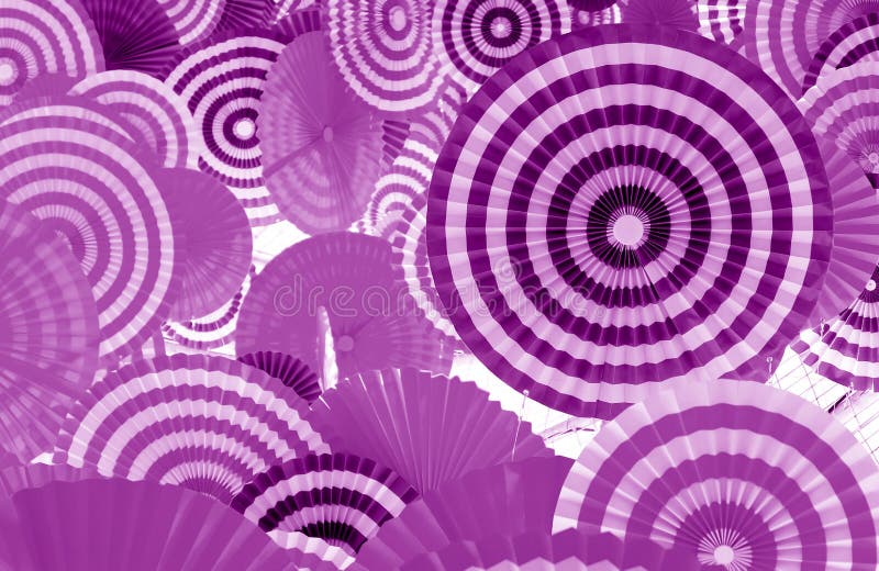 Various Shades of Purple Pleated Paper Decorative Art for Abstract ...
