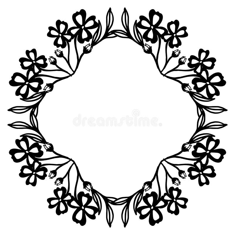 Various Shape of Cards, Invitation Card, Greeting Card, Floral Frame ...