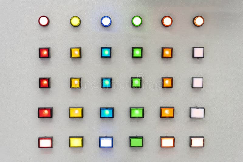 Key Switch and Various Color Push Button Switch on Off for Start Stop ...