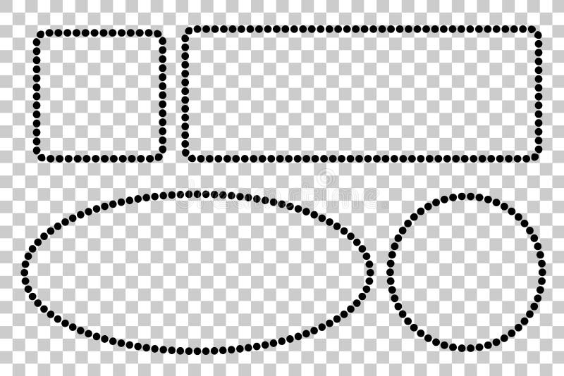 Frame - Various Color Dots stock vector. Illustration of frame - 80598062