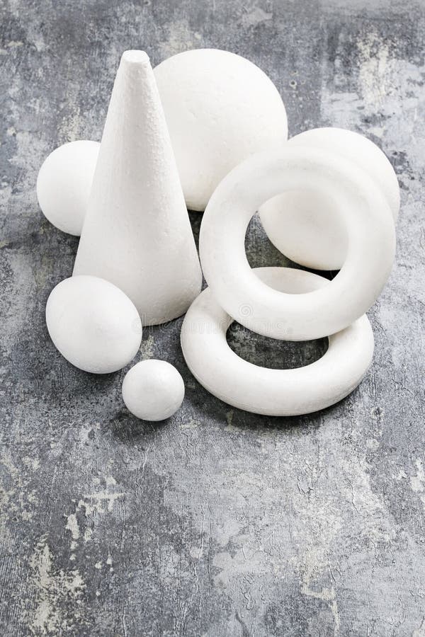 Various Shapes Made of Styrofoam for Decorating with Decoupage ...