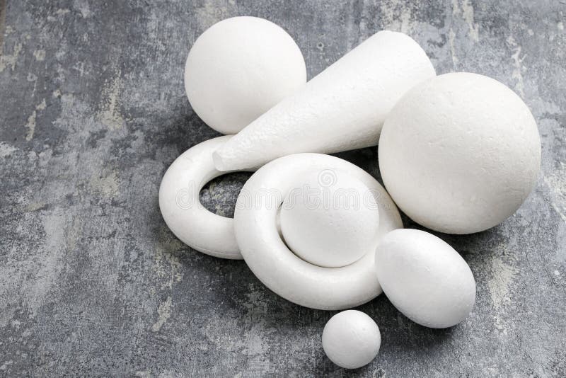 Various Shapes Made of Styrofoam for Decorating with Decoupage ...
