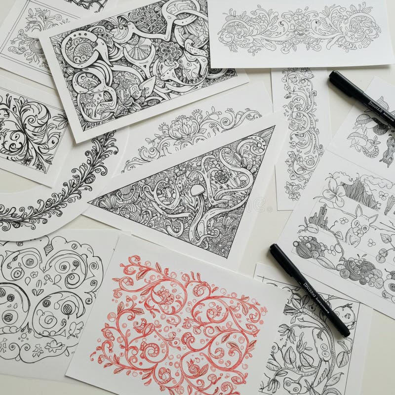 Sheets Drawings Stock Illustrations – 976 Sheets Drawings Stock ...