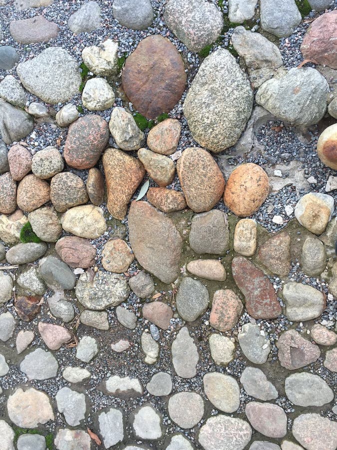 Rock pavement stock image. Image of hard, foot, wall - 164448967