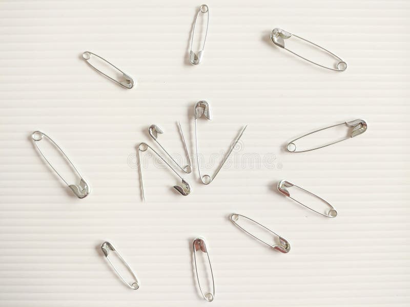 Various Sizes of Pins from Small To Large Stock Photo - Image of close ...