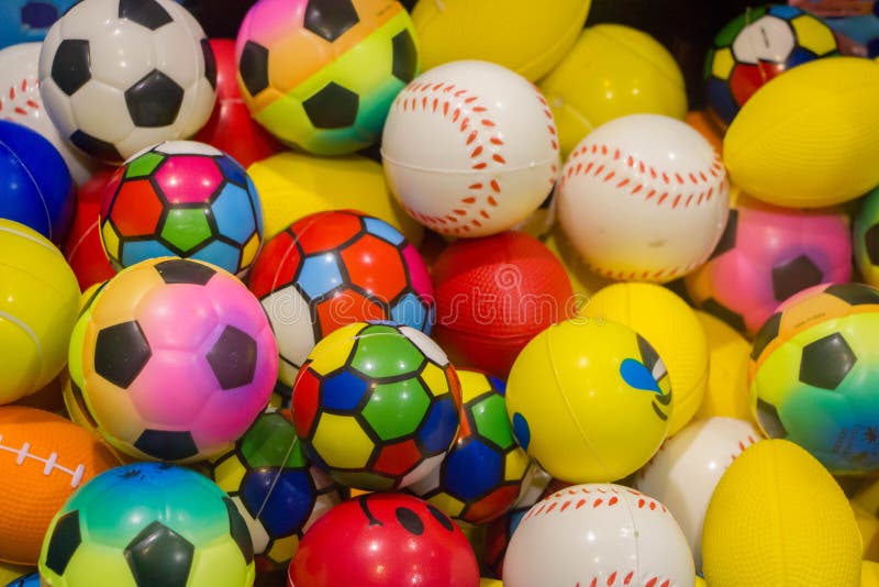 Various small sport balls stock image. Image of round - 226153473