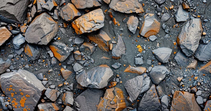 Natural Riverbed Rocks Sunlit Day Stock Photos - Free & Royalty-Free ...