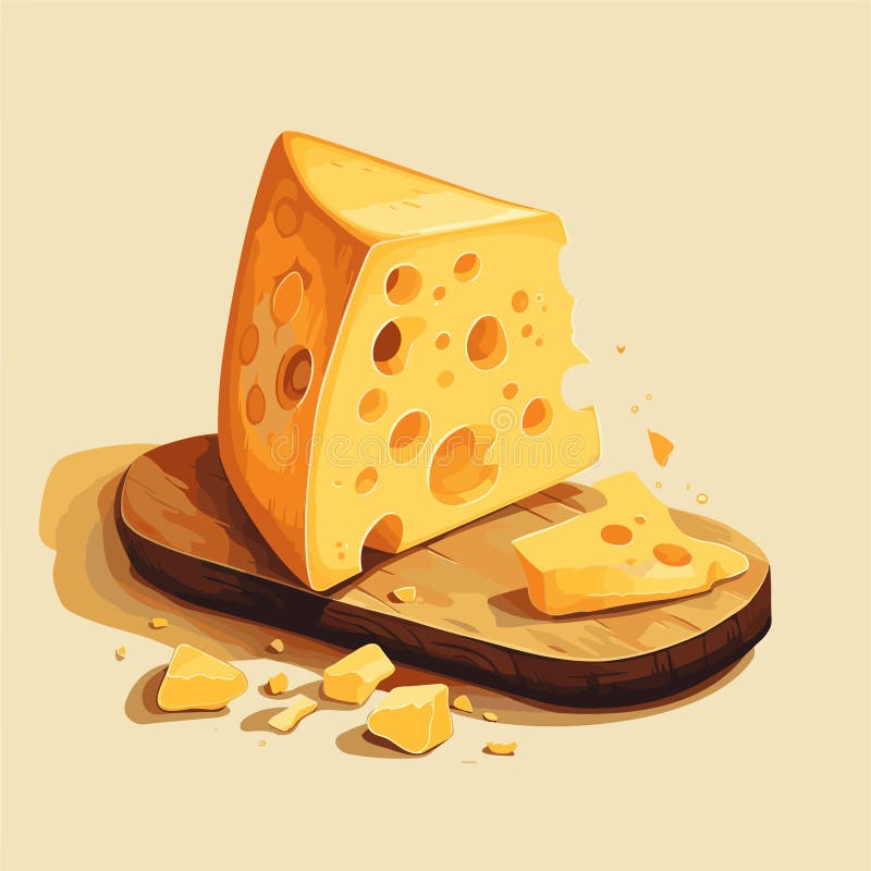 Various Sorts of Cheese on the Table on Neutral Background Isolated ...