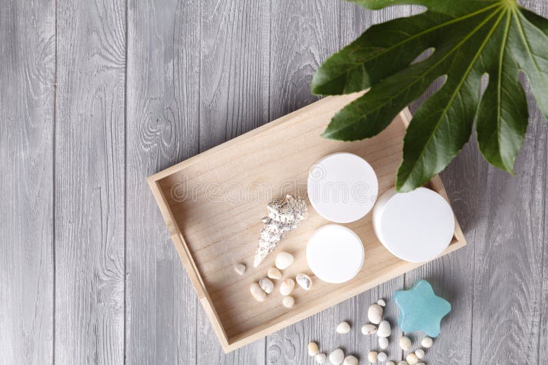 Objects for skin care stock image. Image of nature, green - 18523305