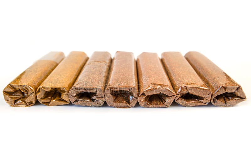 Various Spices and Herbs Packed in Small Transparent Plastic Bags ...