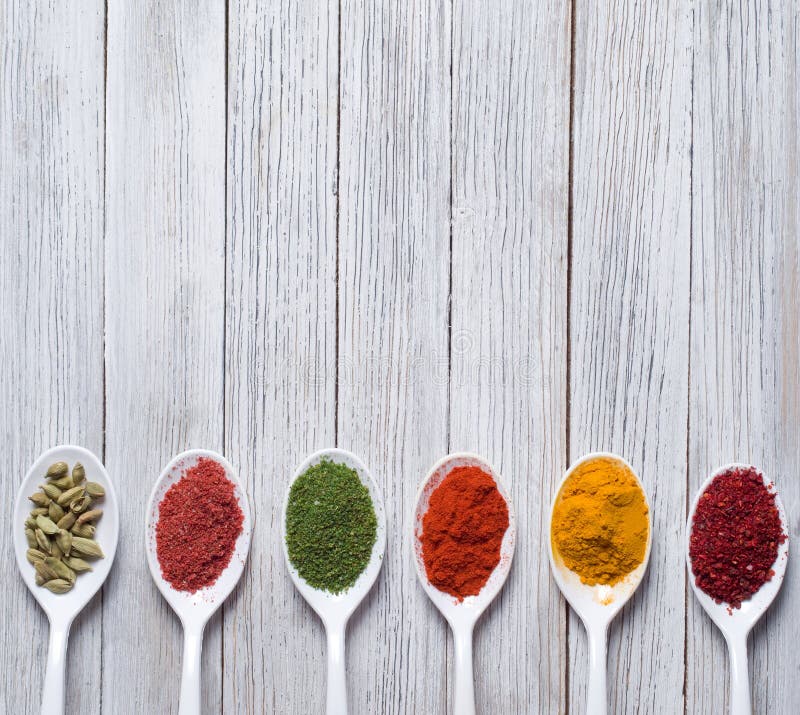 Various spices stock photo. Image of frame, ingredient - 71072370