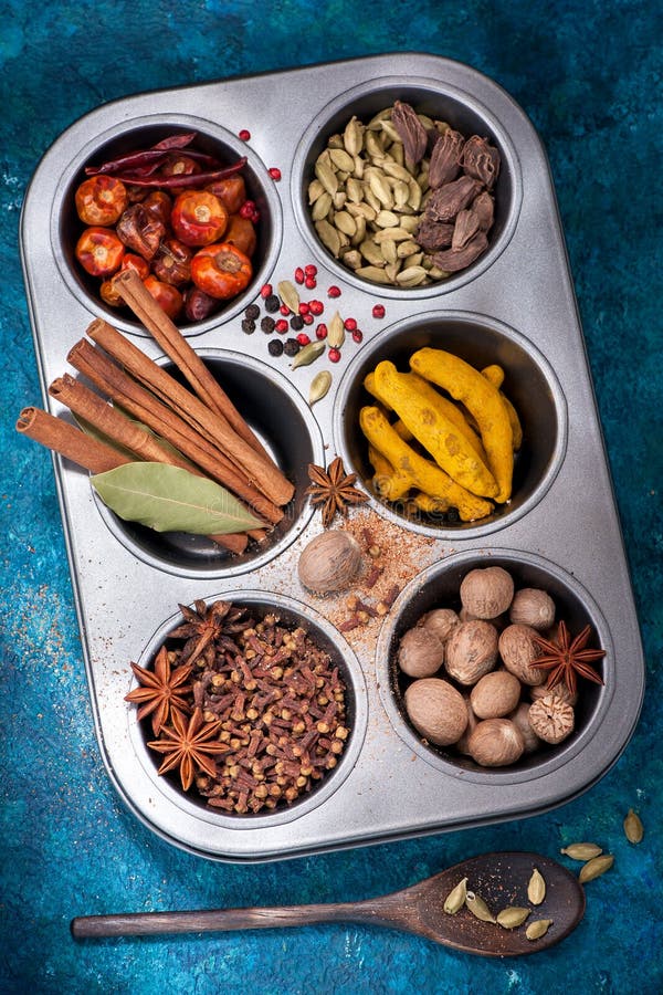 Various spices stock photo. Image of aroma, cloves, leaves - 67864792