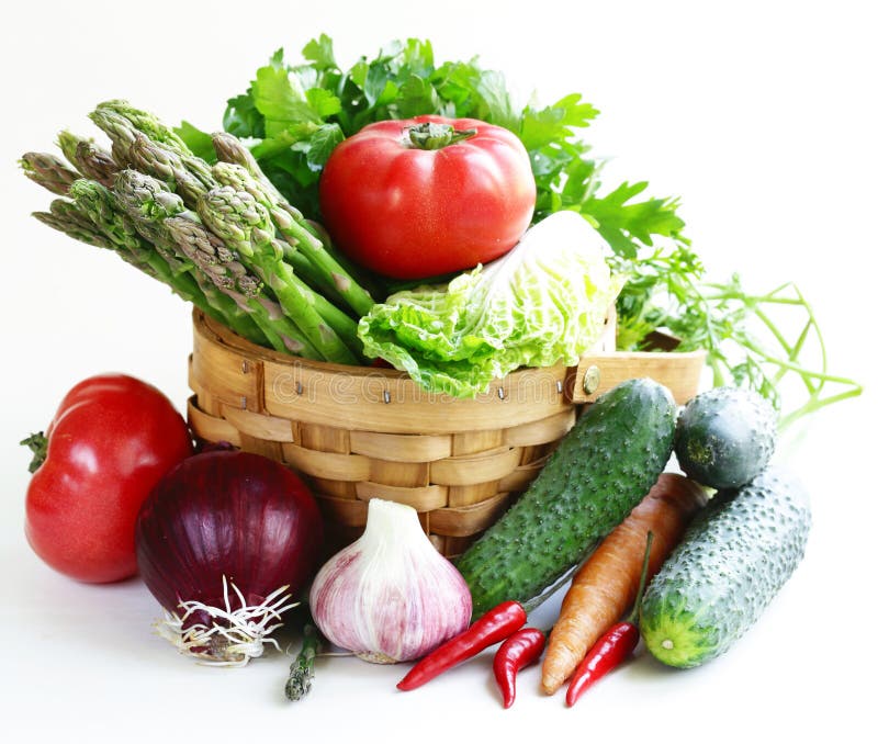 Various spring vegetables stock photo. Image of vegetarian - 70022100