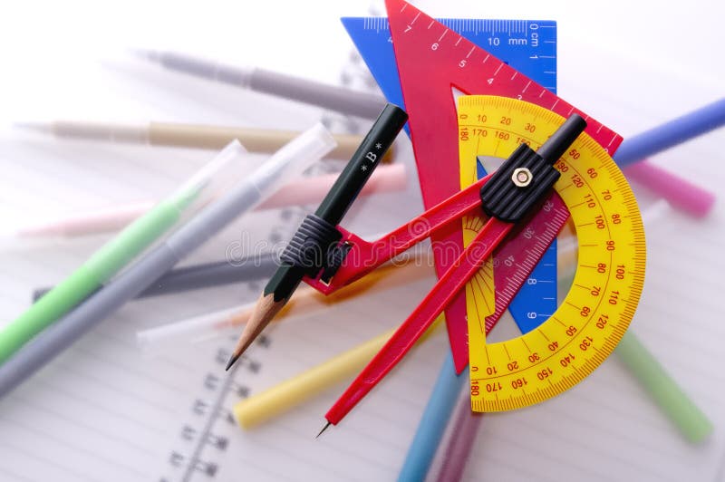 Geometry Set stock photo. Image of educational, life, isolated - 2767746