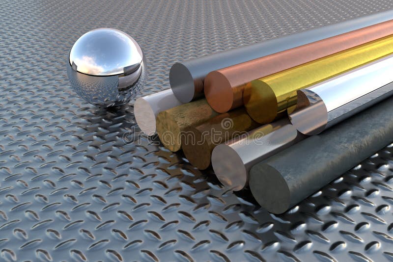 Various steel elements stock illustration. Illustration of metal - 47855711