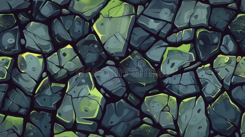 Various Stone Ground and Rocks Surface Textures for Game Backgrounds ...
