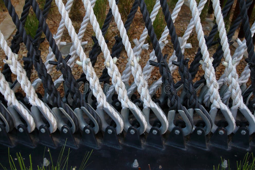 Various Strings, Intertwined with Each Other Stock Image - Image of ...